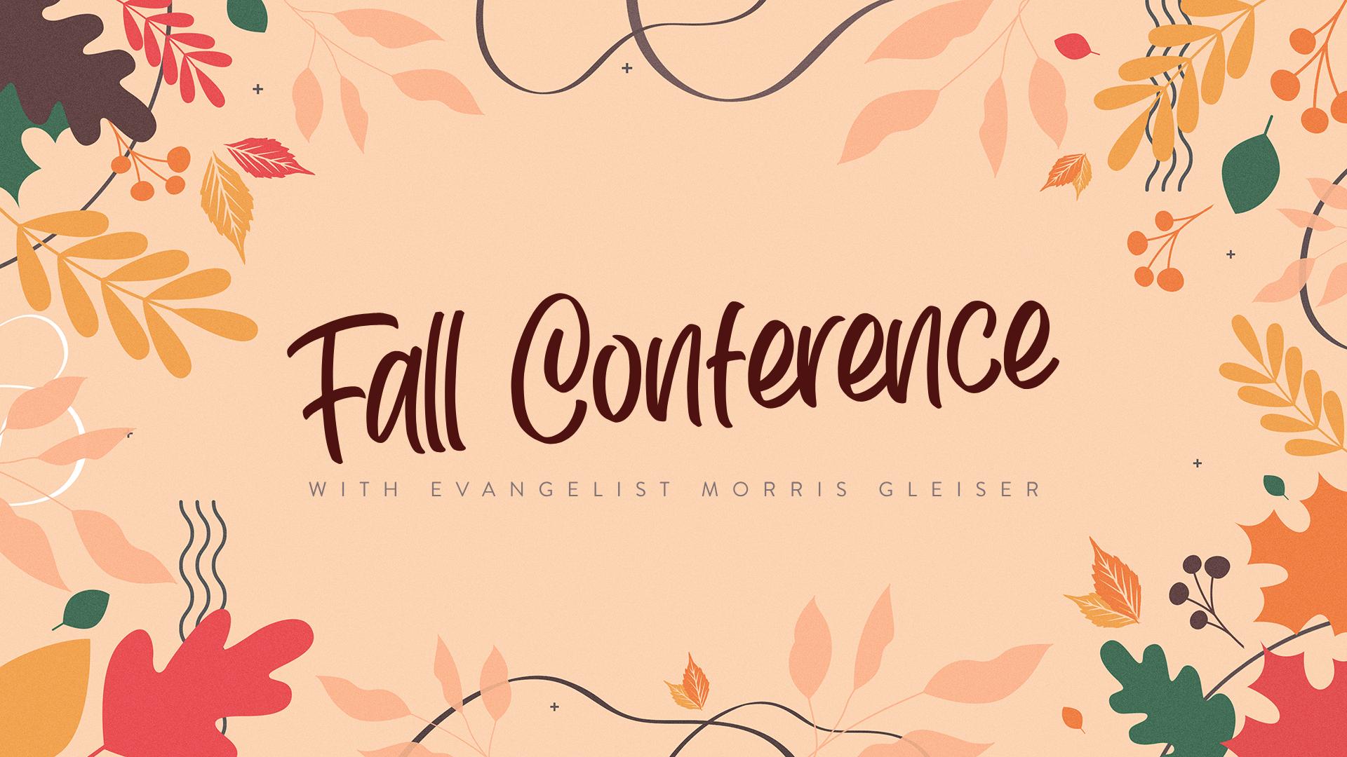 Fall Conference 2023 – Bible Baptist Church